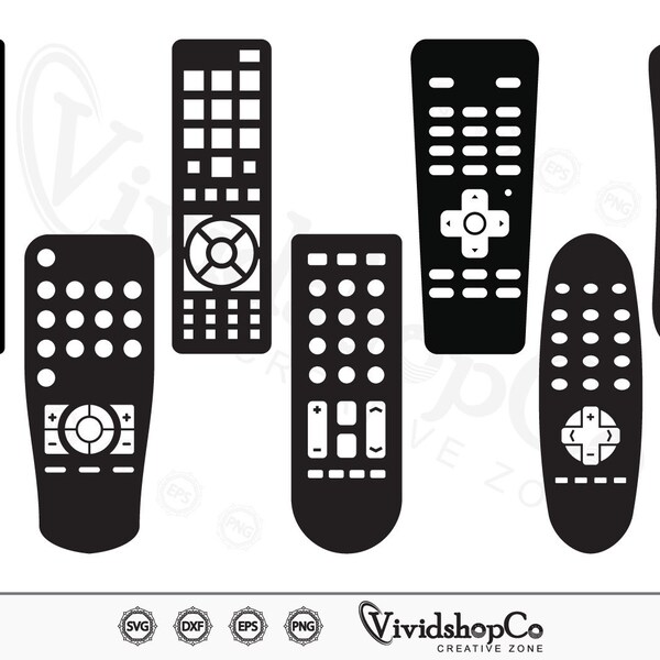 Remote Control Svg - Etsy