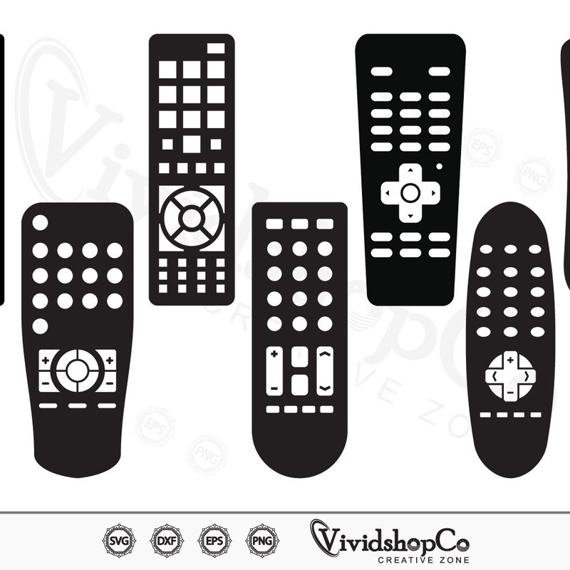 Remote Control Svg - Etsy