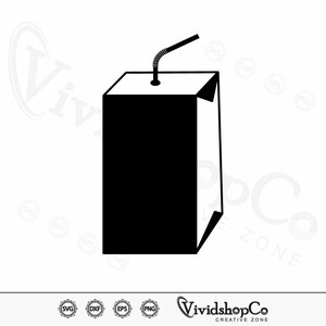 Juice Box SVG, Orange Juice Svg, Juice Svg, Clipart, Cut Files for ...
