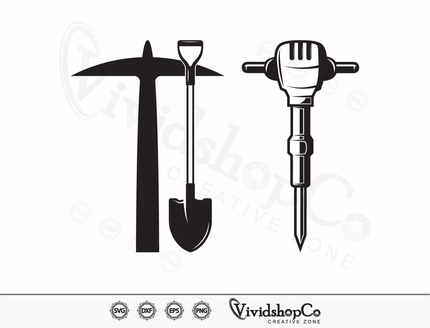 Miner Pickaxe SVG, Pickaxe Svg, Mining Svg, Pickaxe Split, Pickaxe ...