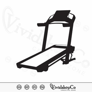 Treadmill SVG, Workout Svg, Exercise Svg, Running Machine, Gym Svg ...