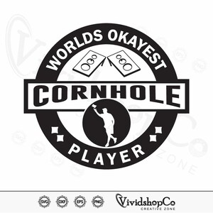 Cornhole #3 Svg, Cornhole Player SVG, Cornhole Game Svg, Clipart, Cut ...