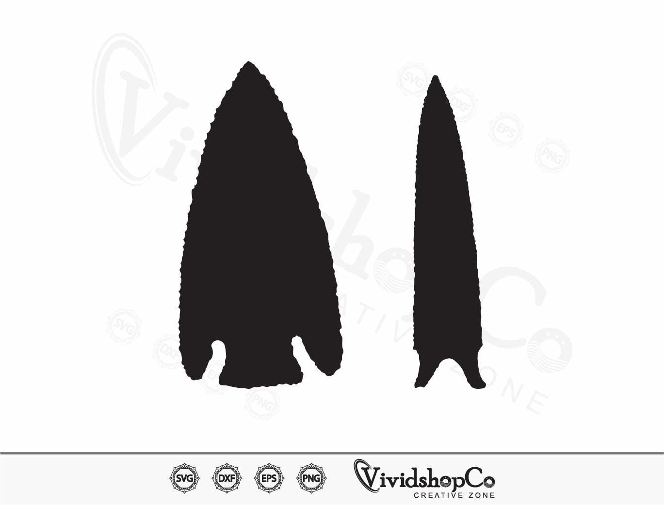 Indian Arrowhead SVG, Arrowhead Svg, Spear Svg, Bowhunting Svg ...