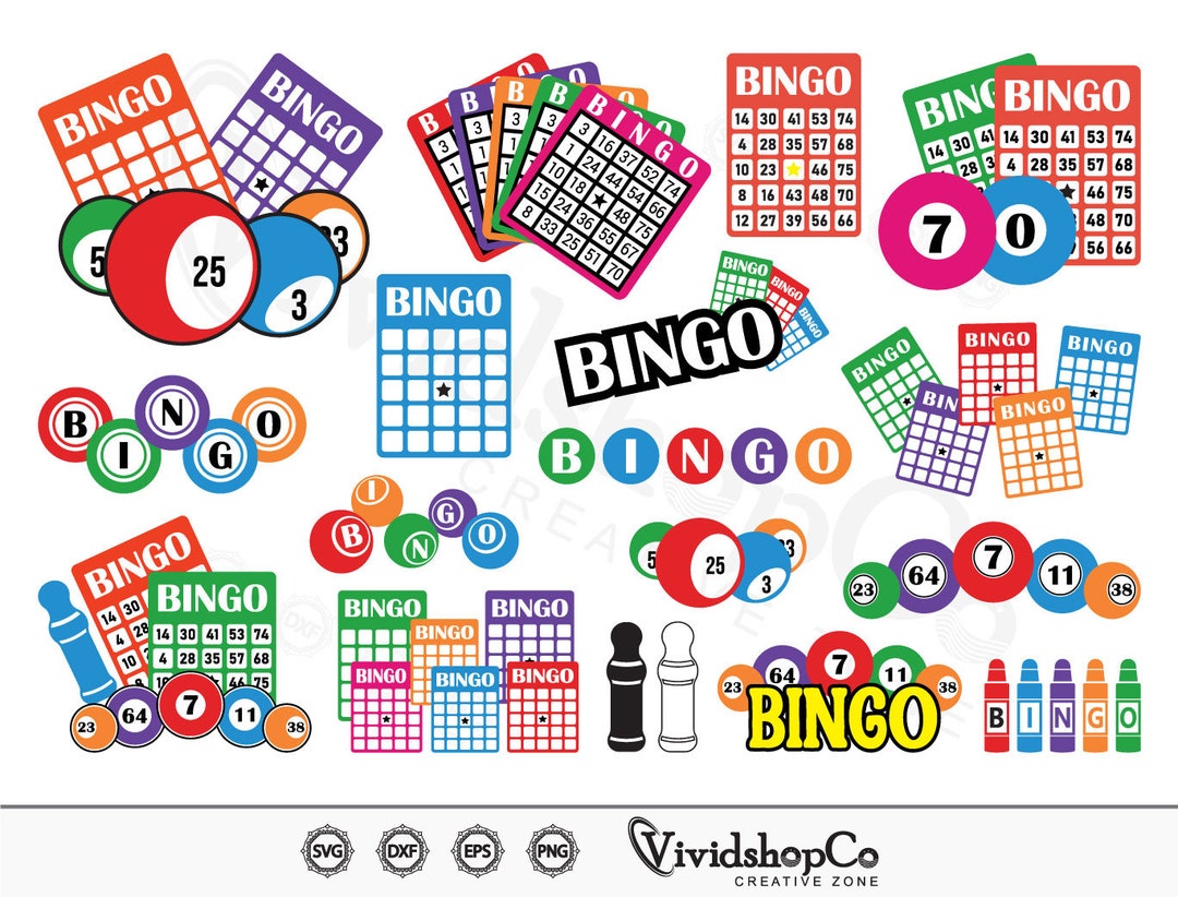 Bingo #2 SVG, Bingo Balls Svg, Bingo Card Svg, Bingo Dauber Svg, Bingo ...