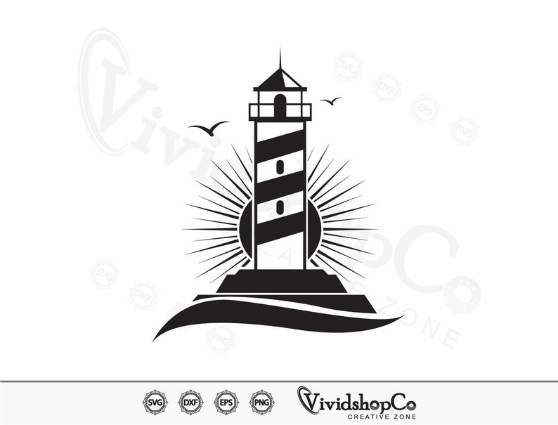 Lighthouse Svg Light House Svg Sea Svg/ Ocean Svg Clipart - Etsy