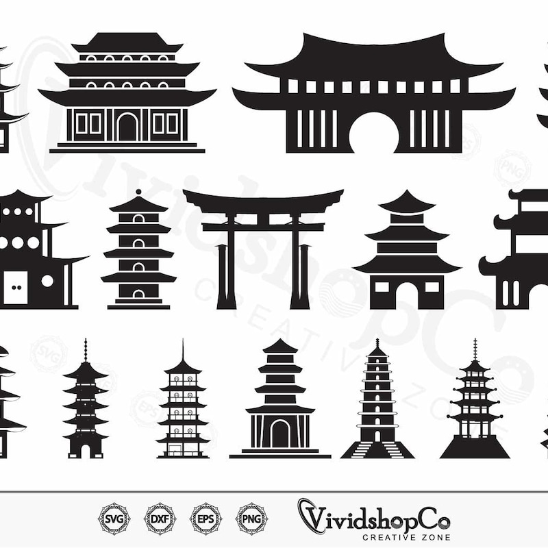 Chinese Pagoda for Outdoor - Etsy