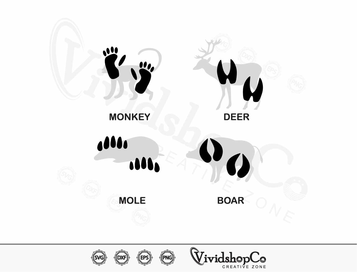 Tier Fuß Druck svg, Fußabdruck svg, Fuß svg, Füße svg, Clipart Vektor ...