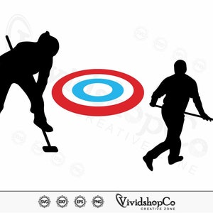 Curling SVG, Curler Svg, Curling Rock Svg, Curling Broom Svg, Winter ...