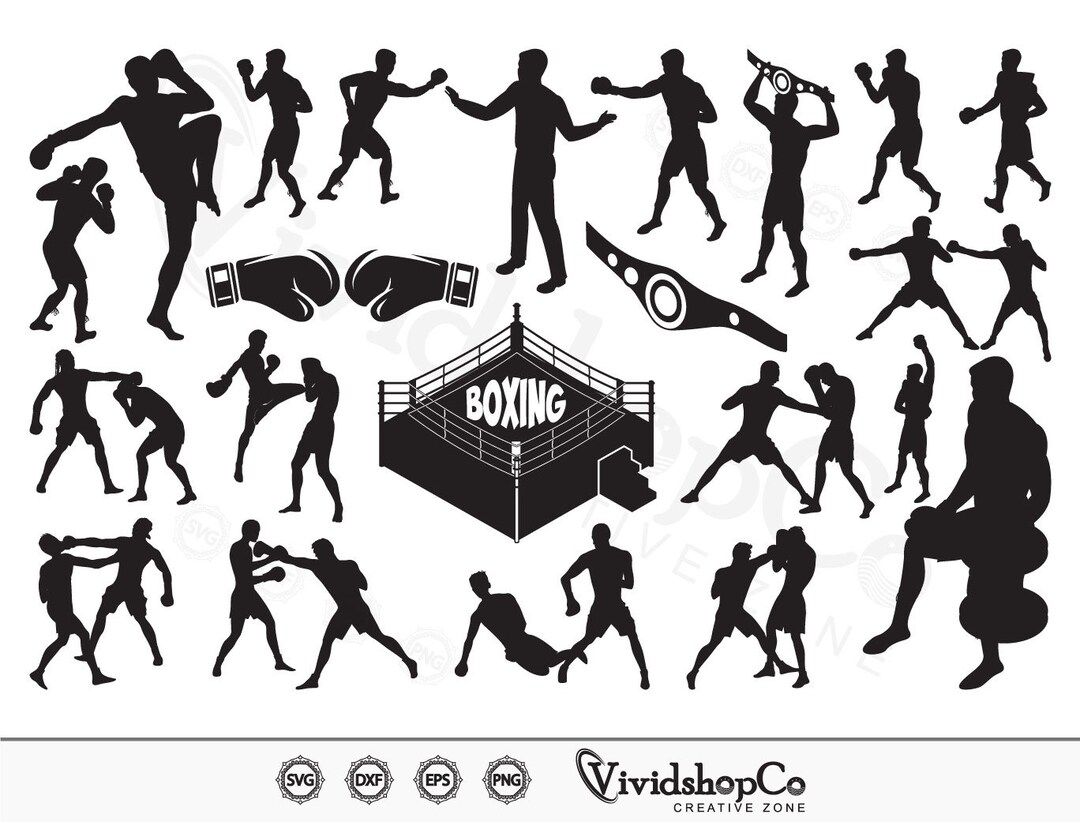 Boxing SVG, Boxer Svg, Boxing Gloves Svg, Fighting, Sports, Clipart ...
