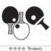 Ping Pong SVG, Ping Pong Paddle Svg, Table Tennis Racket Svg, Ping Pong ...