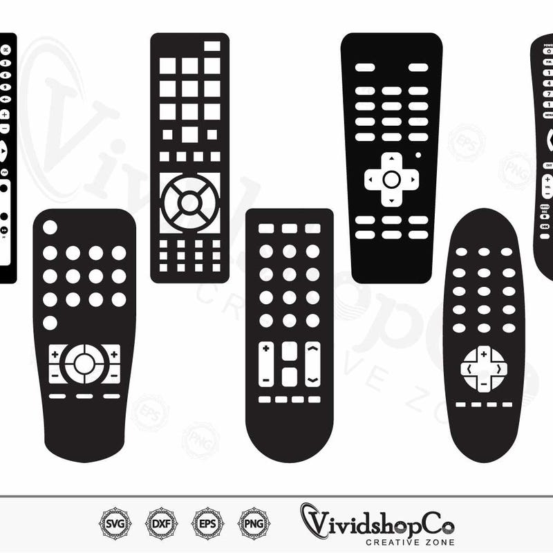 Remote Control Svg - Etsy