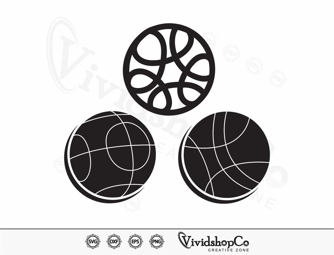 Bocce Ball SVG, Clipart, Cut Files for Silhouette, Files for Cricut ...