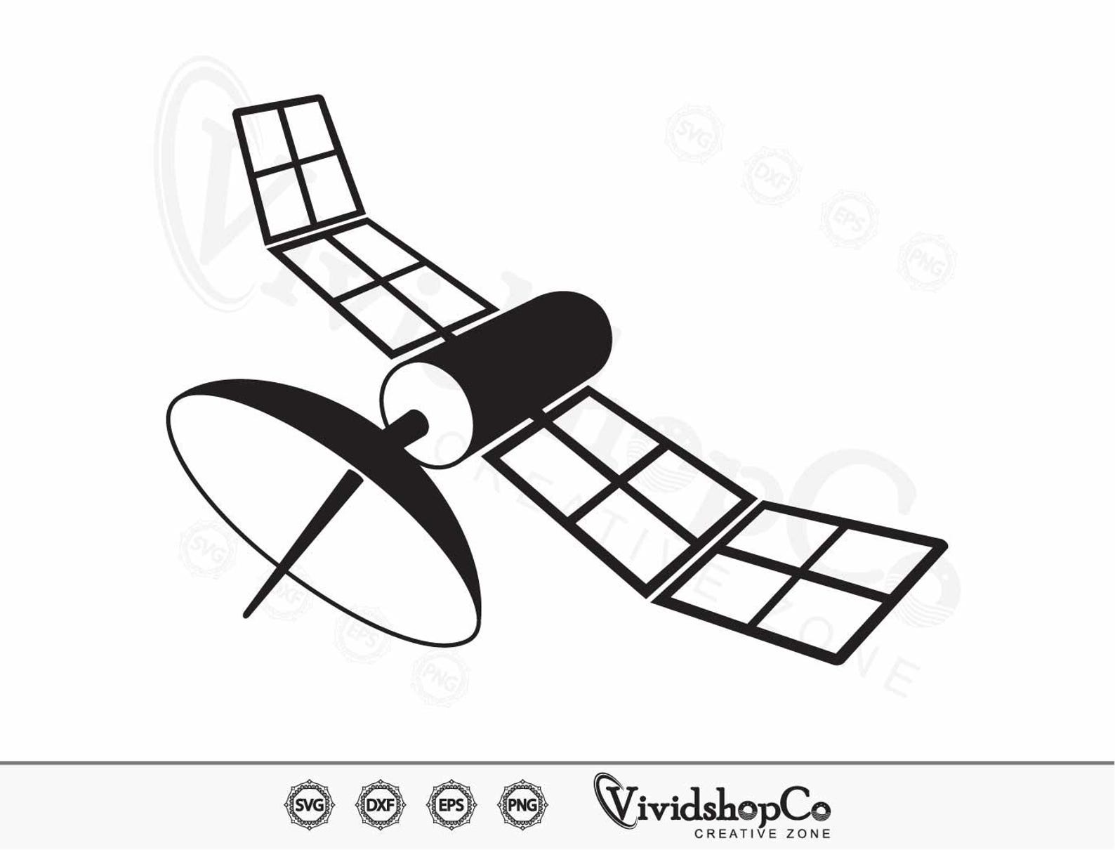 Satellite SVG, Satellite Dish Svg, Satellite Antenna Svg, Satellite ...