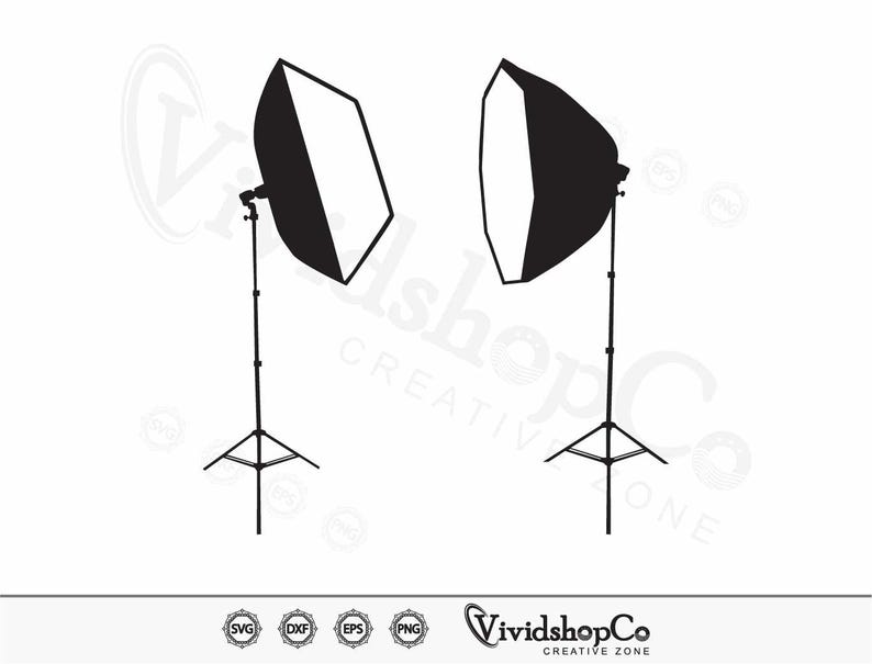 Studio Light SVG, Photography Lights Svg, Camera Lights Svg, Movie ...