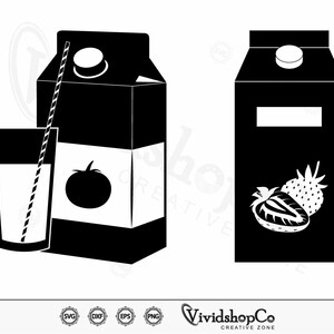 Juice Box SVG, Orange Juice Svg, Juice Svg, Clipart, Cut Files for ...