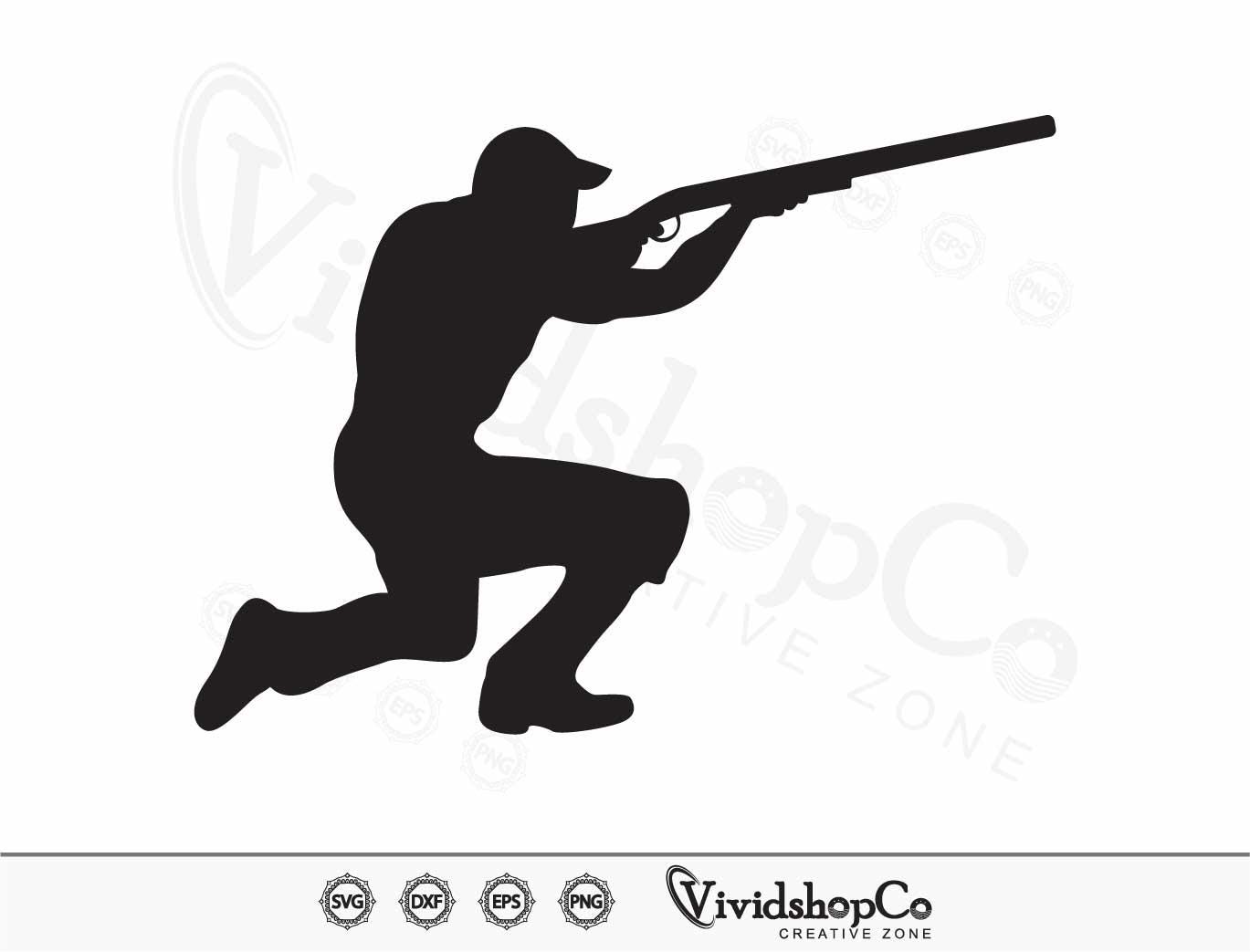 Skeet Shooter SVG, Shooting Svg, Hunting & Shooting, Trapshooting ...