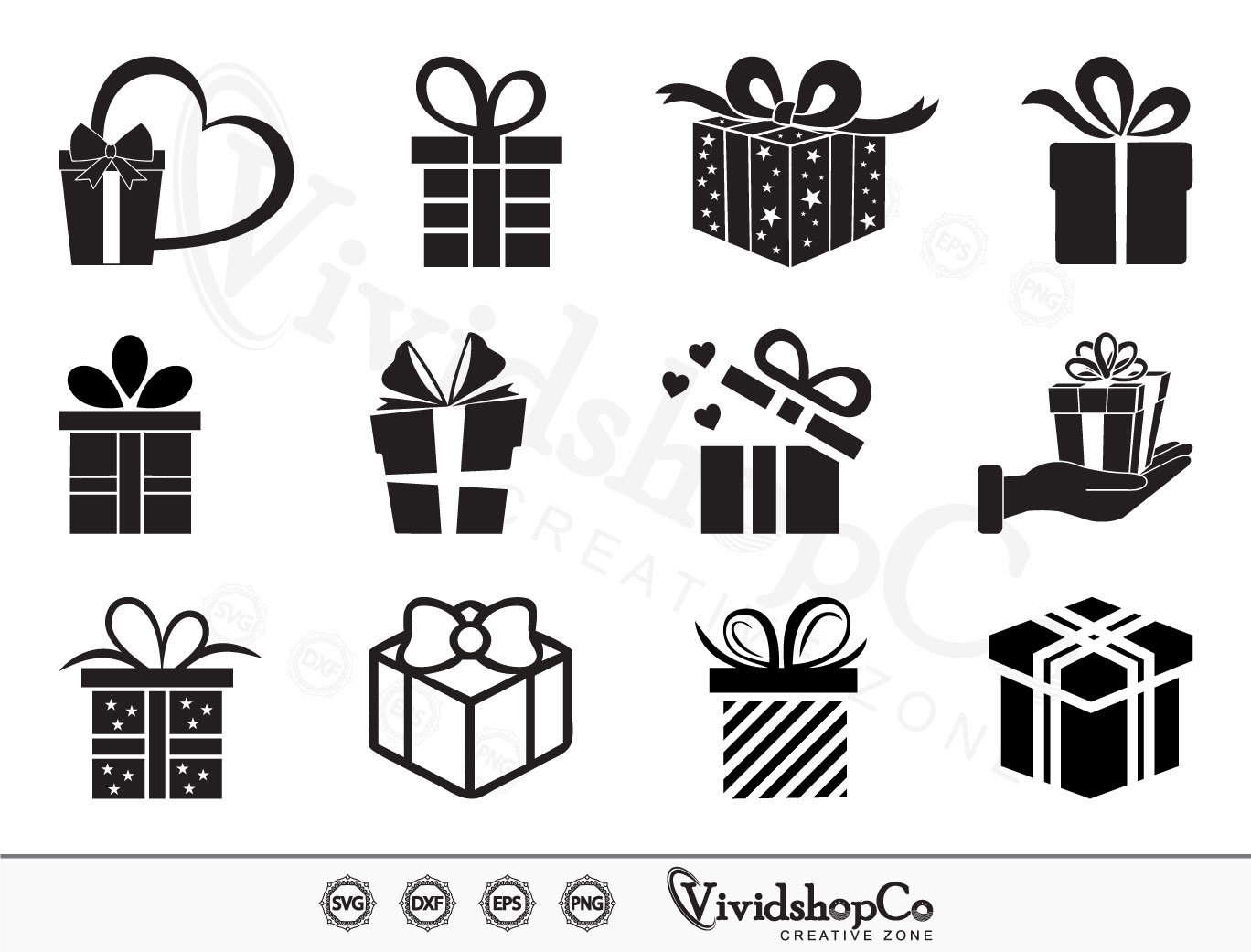 Gift Box Svg Present Svg Gift Svg Ribbon Svg Png Svg - Etsy Australia