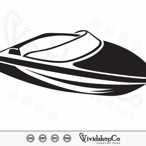 Speed Boat Svg, Motor Boat Svg, Speedboat Svg, Speed Boat Clipart ...