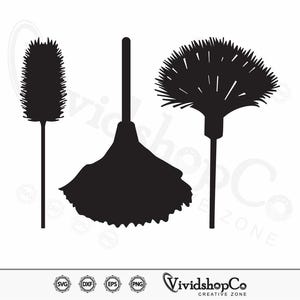 Feather Duster SVG, Duster Svg, Ostrich Feather Duster, Clipart, Cut ...