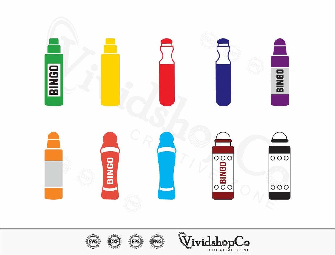 Bingo SVG Bingo Balls Svg Bingo Card Svg Bingo Dauber Svg - Etsy Canada