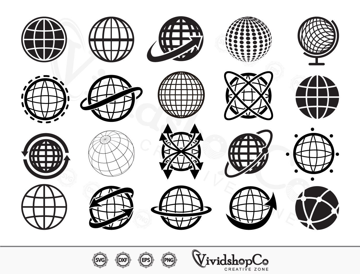 Globe Svg World Globe Svg Planet Earth Svg Earth Svg - Etsy