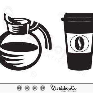 Coffee Pot SVG, Coffeepot Svg, Coffee Svg, Pot Svg, Clipart, Cut Files ...