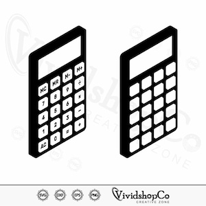 Calculator SVG, Math Svg, Scientific Calculator Svg, School Svg ...