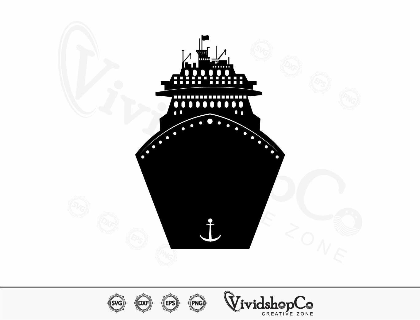 Ship Svg Cruise Ship Svg Cargo Ship Svg Cargo Svg Clipart - Etsy