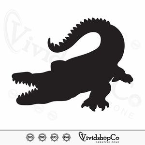 Crocodile SVG, Caiman Svg, Cayman Animal, Animal Svg, Alligator Svg ...