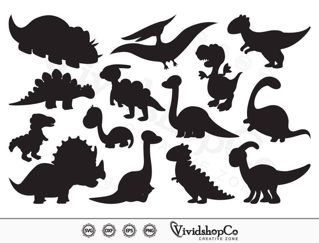 Baby Dinosaur SVG, Kids Dinosaur Svg, Dinosaur Svg, Clipart, Cut Files ...