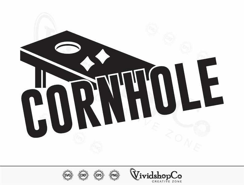 Cornhole #3 Svg, Cornhole Player SVG, Cornhole Game Svg, Clipart, Cut ...