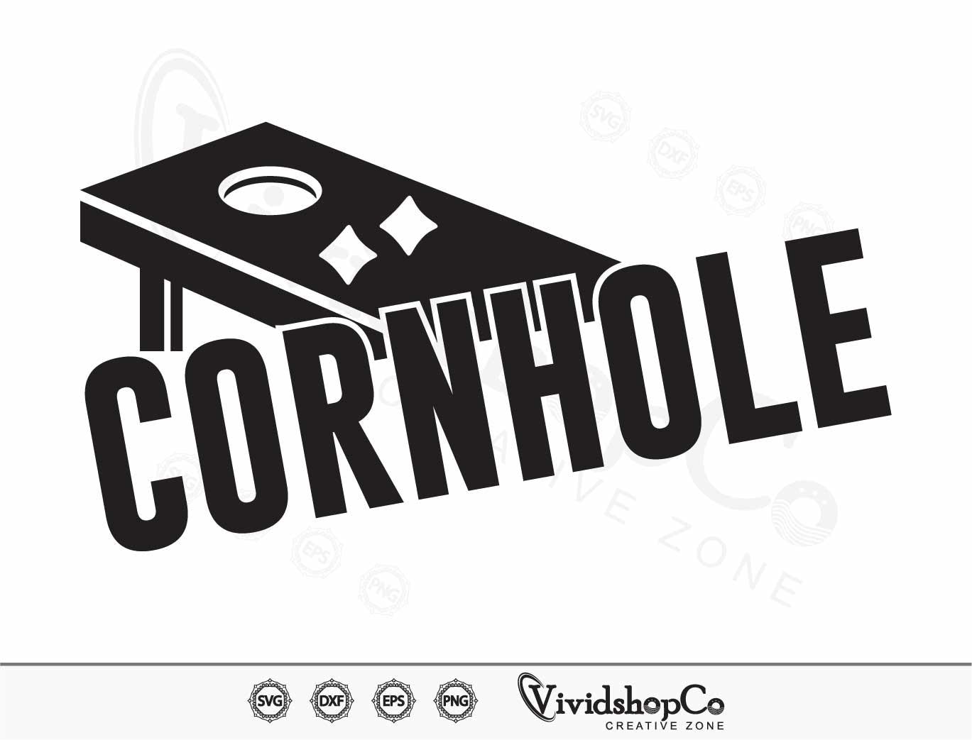 Cornhole #3 Svg, Cornhole Player SVG, Cornhole Game Svg, Clipart, Cut ...