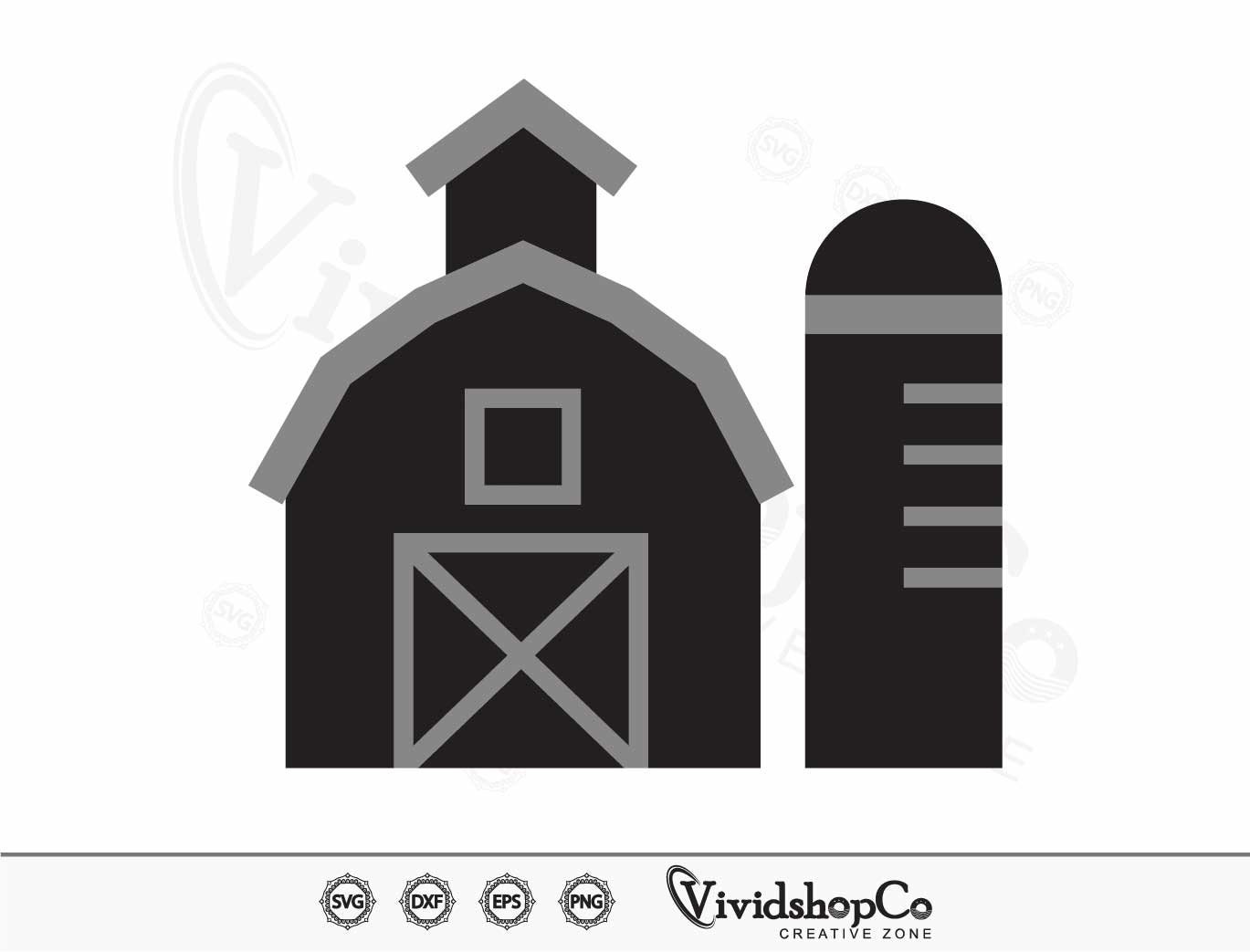Farm Barn svg Barn svg Farm svg Barnhouse svg Clipart Cut - Etsy México