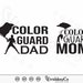 Color Guard Flags SVG, Color Guard Svg, Color Guard Mom Svg, | Color ...