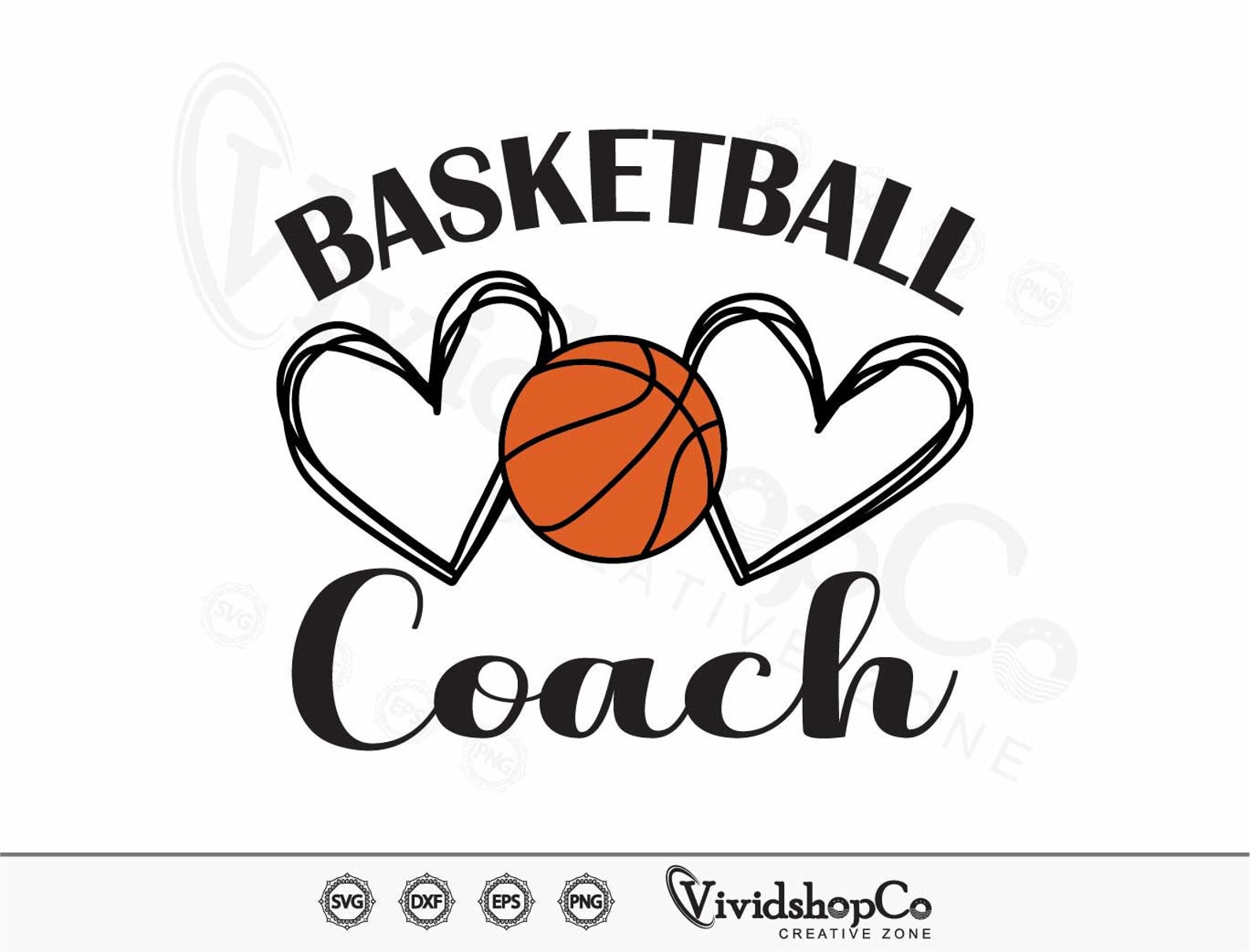 Basketball Coach Svg Basketball Svg Coach Svg Clipart Cut - Etsy