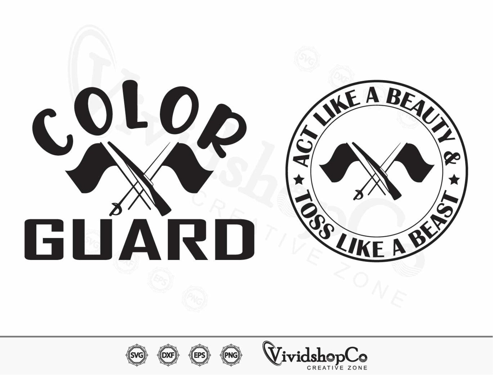 Color Guard Flags SVG, Color Guard Svg, Color Guard Mom Svg, | Color ...