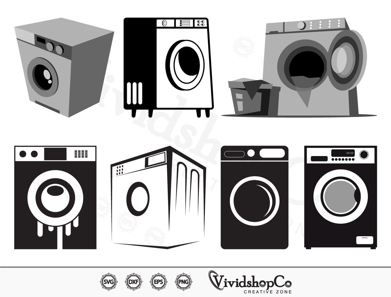 Clipart Washing Machine