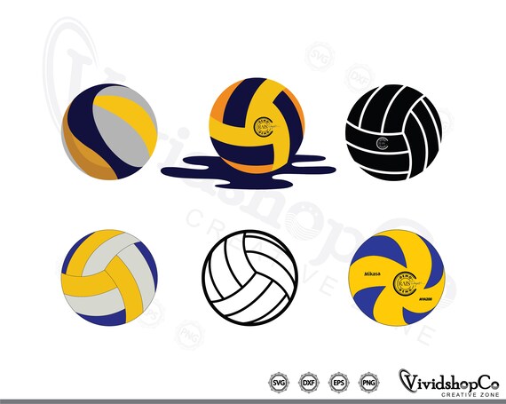 Volleyball Svg Volleyball Clipart Volleyball Cut Files for | Etsy