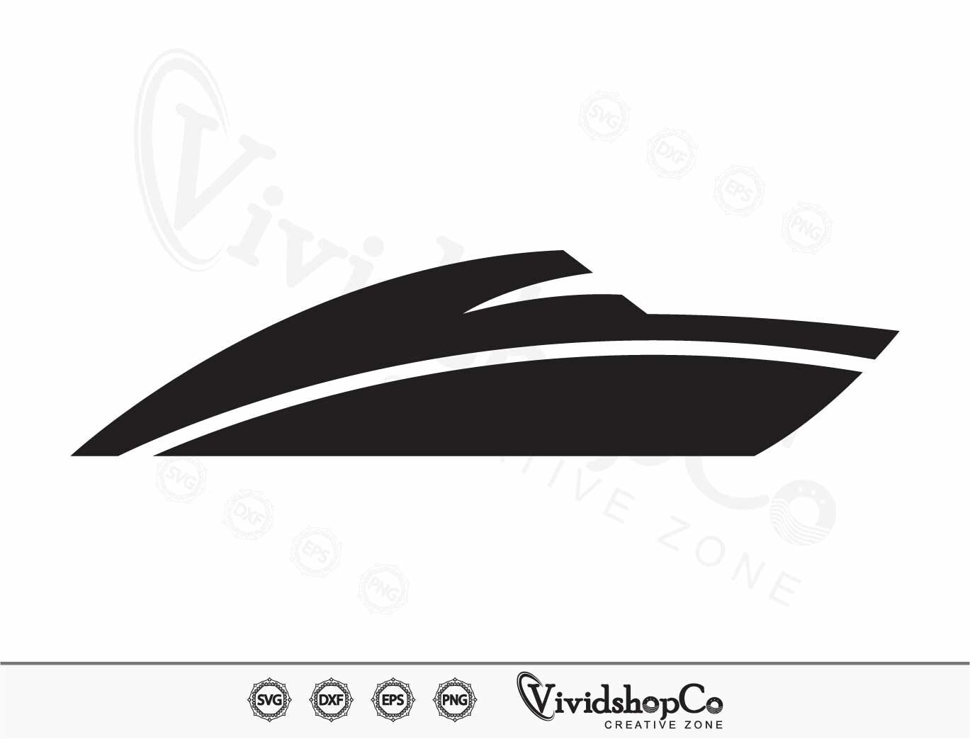 Speed Boat Svg, Motor Boat Svg, Speedboat Svg, Speed Boat Clipart ...