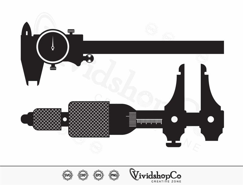 Caliper SVG, Engineering Svg, Construction Svg, Machinist, Tools Svg ...