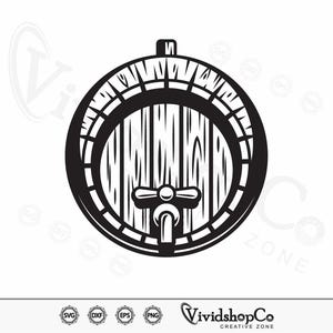 Barrel SVG, Wooden Barrel Svg, Wood Barrel Svg, Beer Keg Svg, Clipart ...