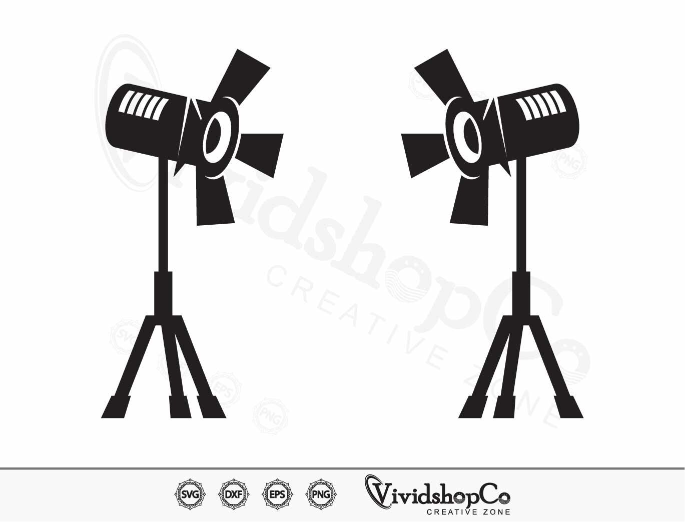 Studio Light SVG, Photography Lights Svg, Camera Lights Svg, Movie ...