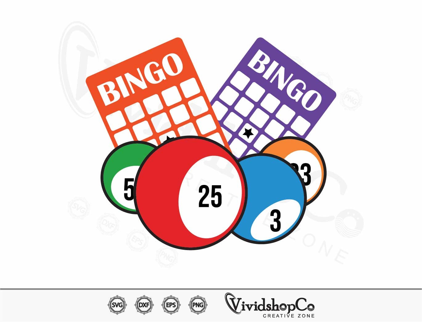Bingo Balls Png