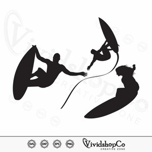 Surfing SVG Bundle, Surf SVG, Surfboards SVG, Surfing Clipart, Cut for ...