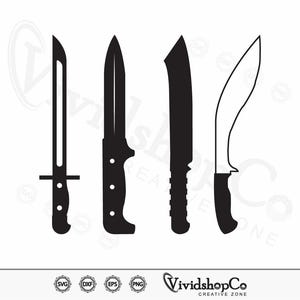 Knife SVG, Kitchen Knife Svg, Pocket Knife Svg, Knives Svg, Clipart ...