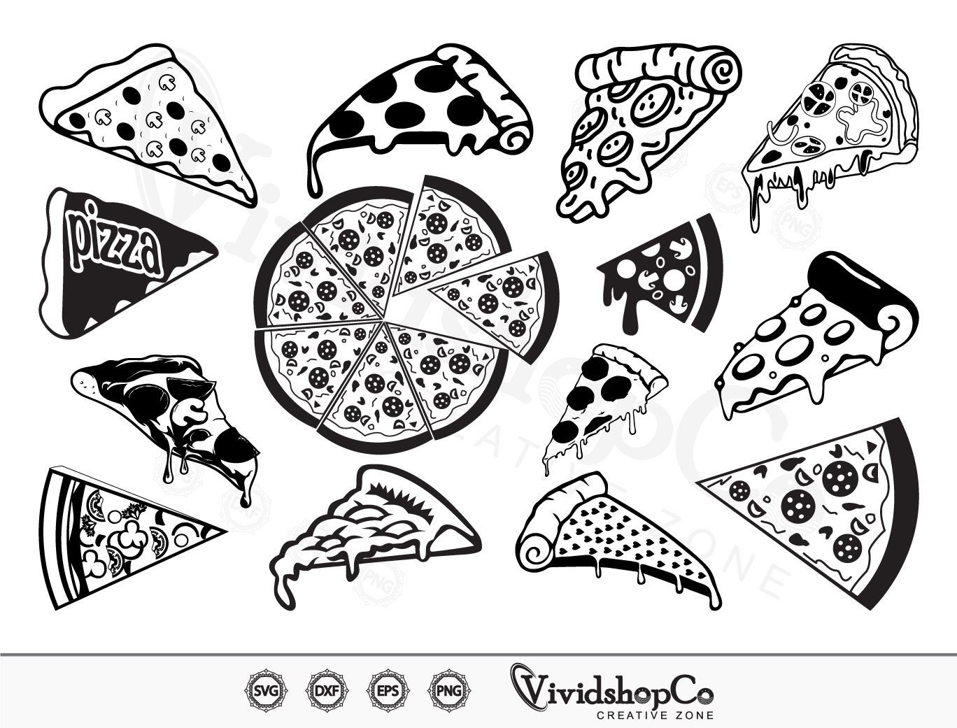 Pizza SVG Food Svg Pepperoni Svg Pizza Chef Svg Pizza - Etsy Hong Kong