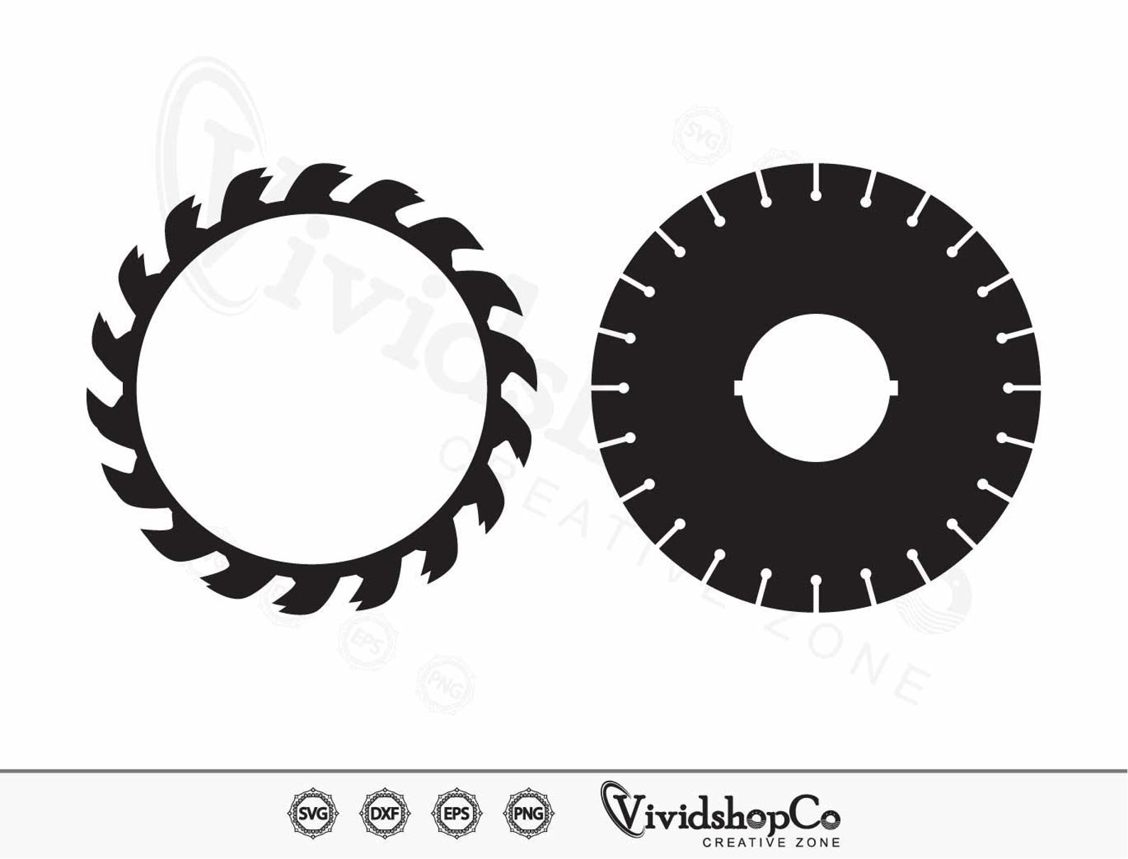 Saw Blade SVG, Circular Saw Blade Svg, Saw Svg, Saw Blade Vector ...