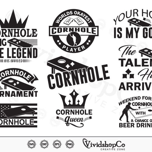 Cornhole Svg Cornhole Player SVG Cornhole Game Svg Clipart - Etsy Singapore