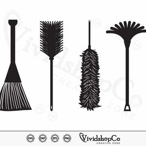Feather Duster SVG, Duster Svg, Ostrich Feather Duster, Clipart, Cut ...