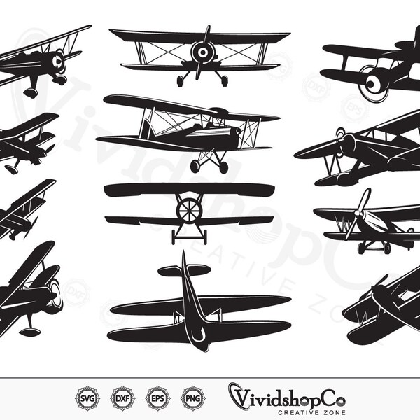 Biplane - Etsy